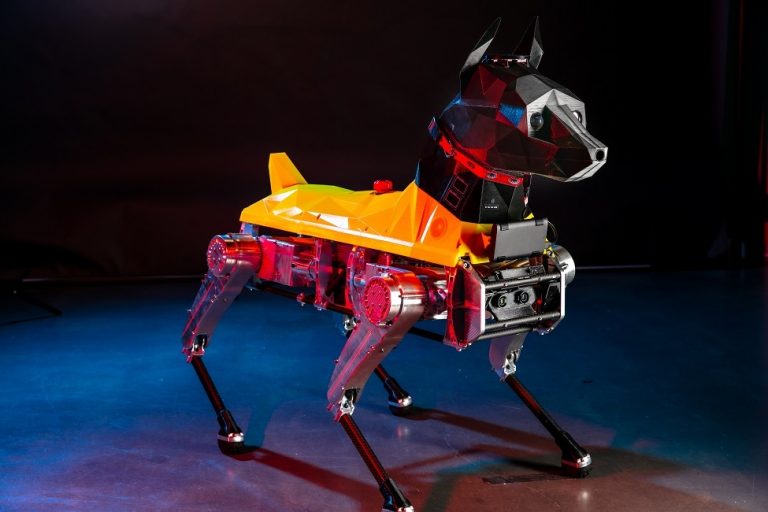 Scientists create a smart robot dog with computerized brain